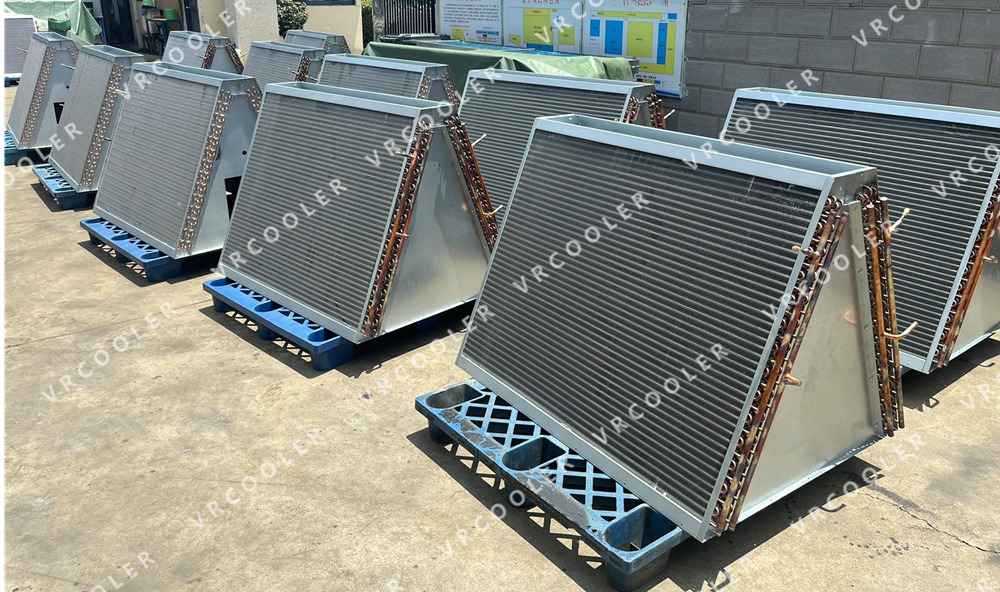 Triangular-Shaped Evaporator Coils Of The Air Conditioners - Changzhou ...
