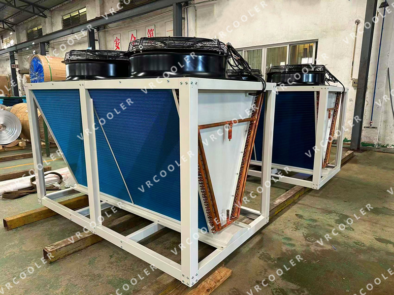 Air-Cooled Condenser In A V-Shape - Changzhou Vrcoolertech ...
