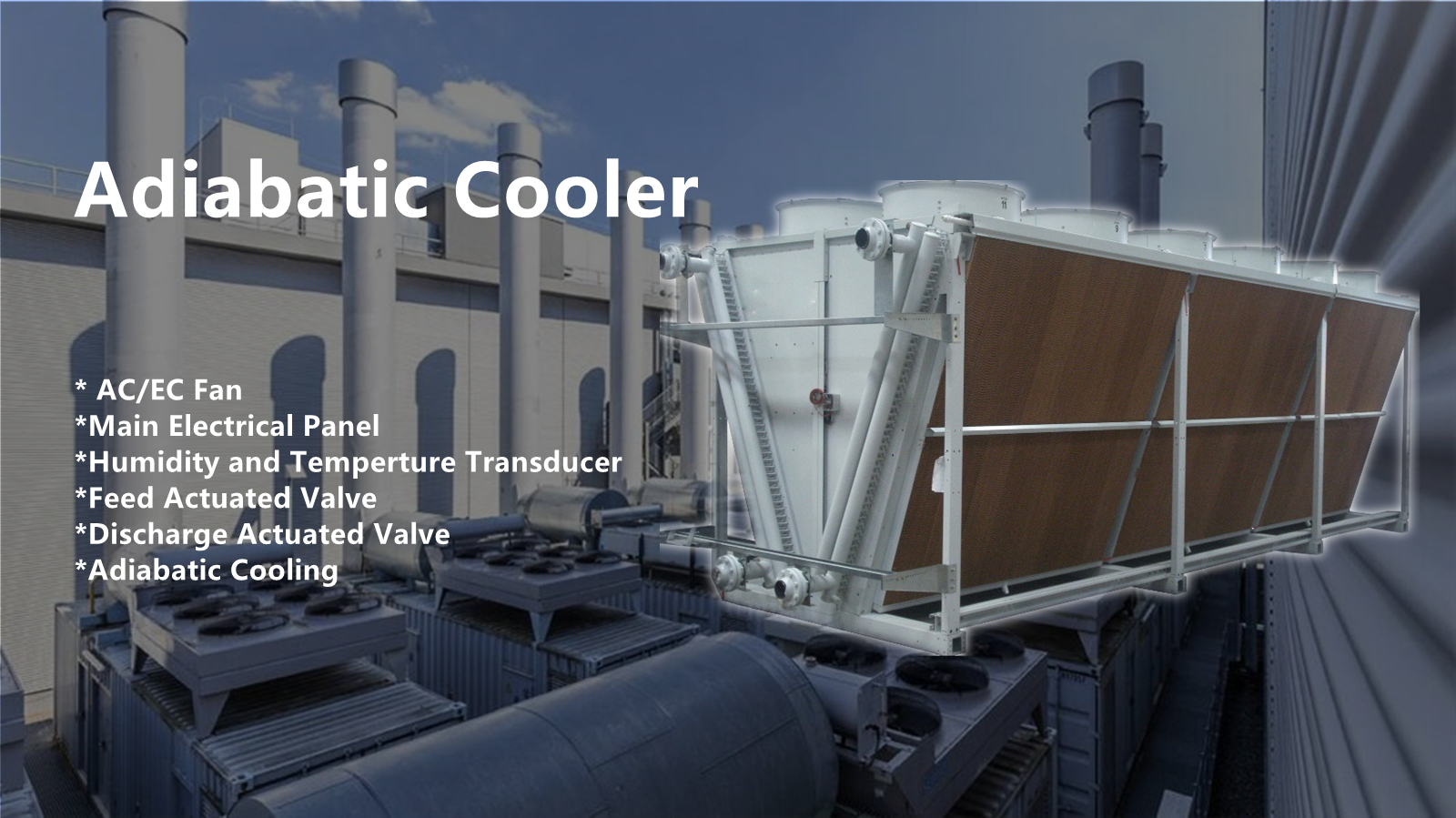 Adiabatic Chillers - Buy Adiabatic Coolers, adiabatic cooling system, adiabatic cooler Product ...